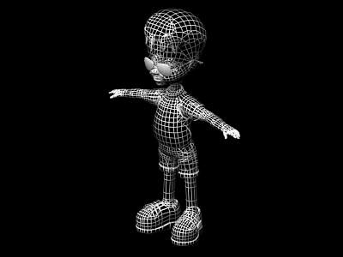 Character Child Boy 3d Model
