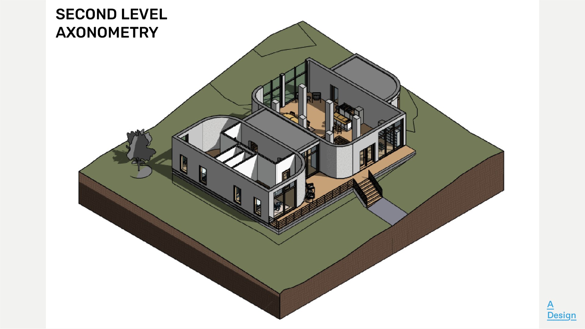 Rounded House - Revit Model 3D Model - TurboSquid 2017775