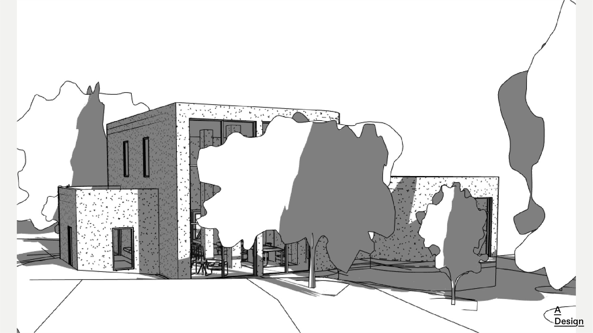 Rounded House - Revit Model 3D Model - TurboSquid 2017775