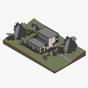 Casa Revit 3D Modelos para Descargar | TurboSquid