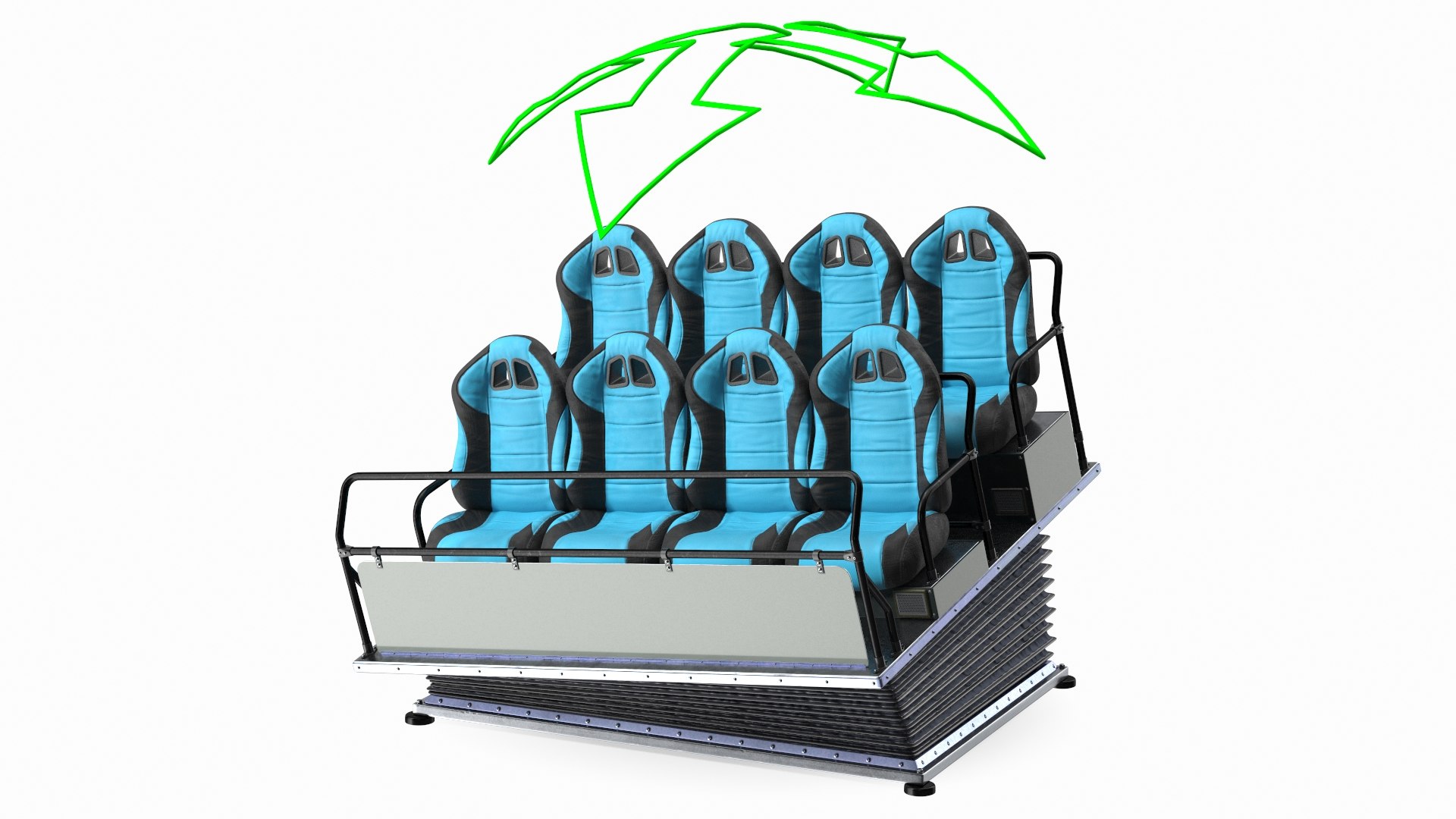 Dynamic Game Machine 9D Rigged 3D Model - TurboSquid 1763452