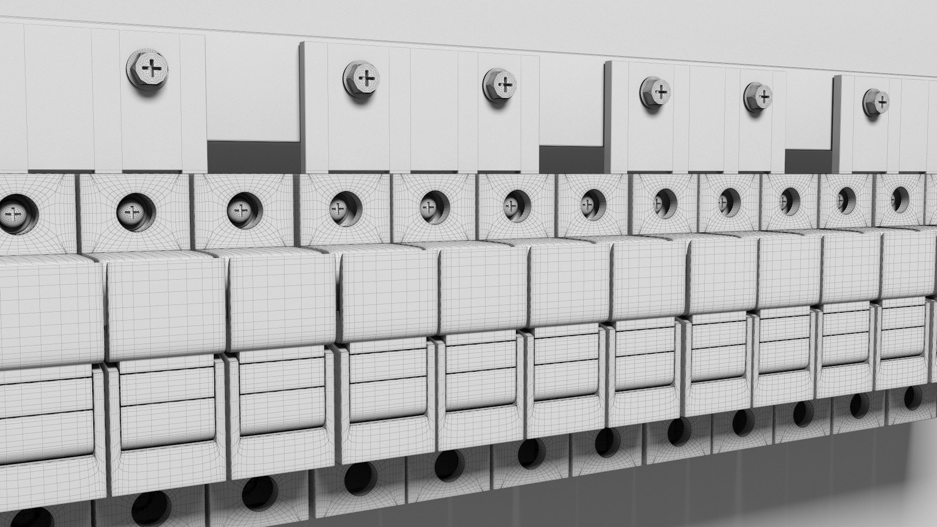 3D Panel Board Electric - TurboSquid 1690708