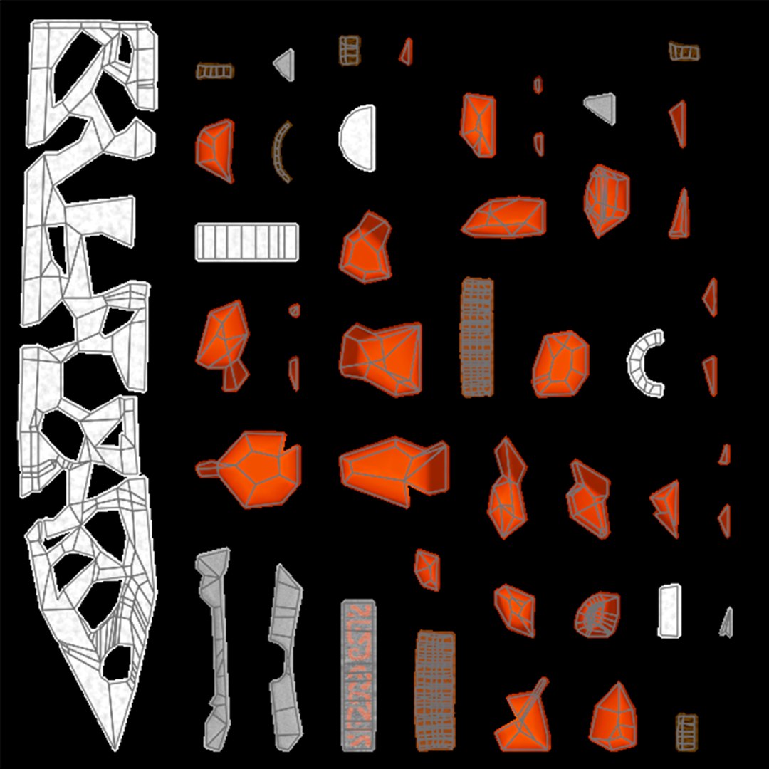 3D model Fire Crystal Sword - TurboSquid 1856244