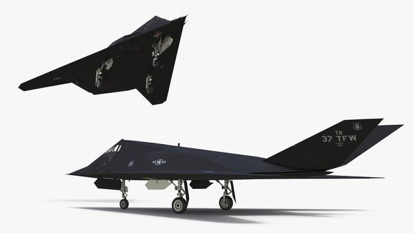 modelo 3d Avión furtivo Lockheed F-117 Nighthawk - TurboSquid 2320872