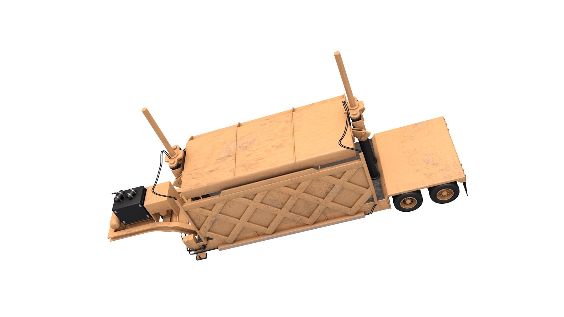 Car Crusher 3D Model - TurboSquid 2170207