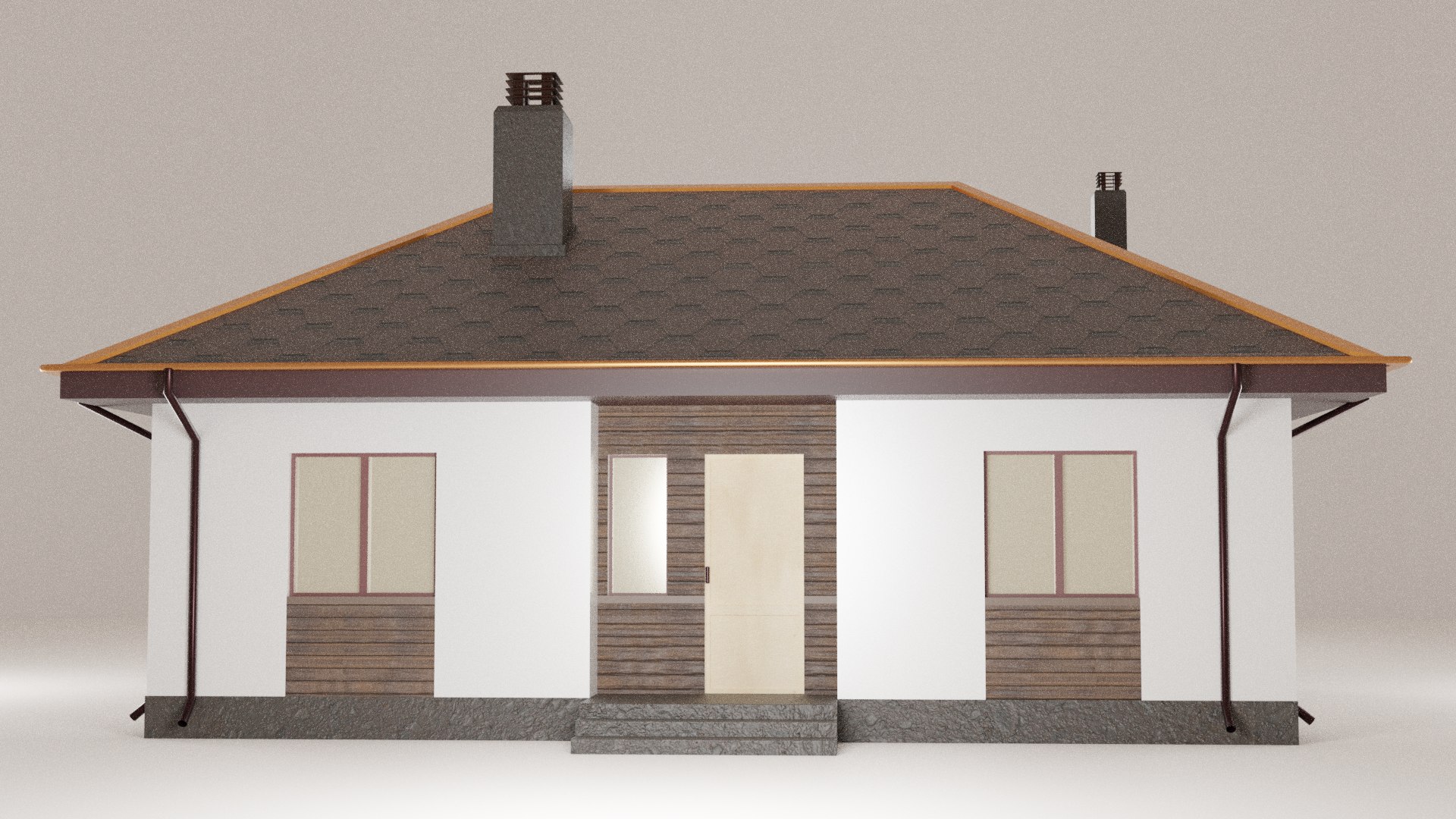3D House Terrace Model - TurboSquid 1699309