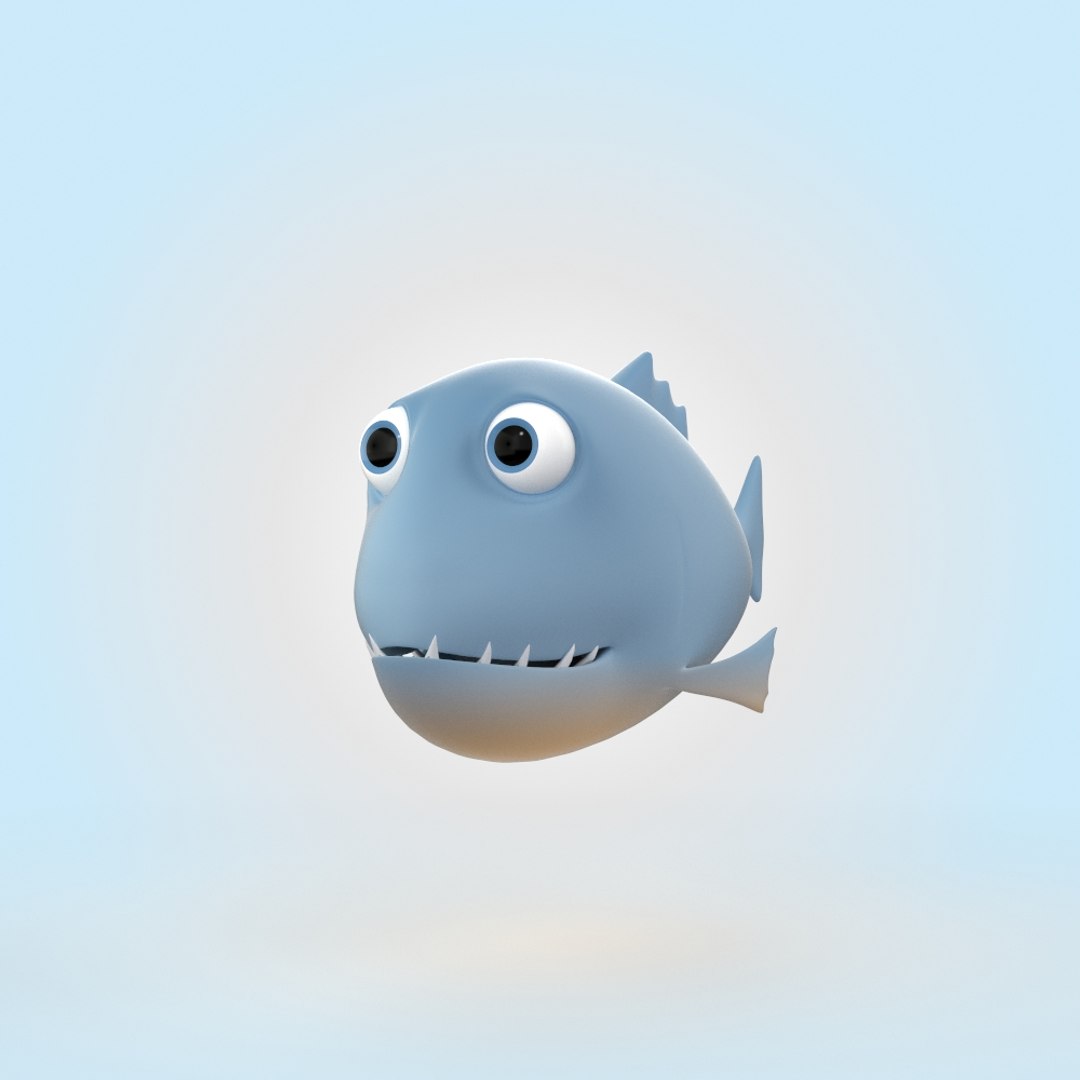 Piranha 3D Model - TurboSquid 1949024