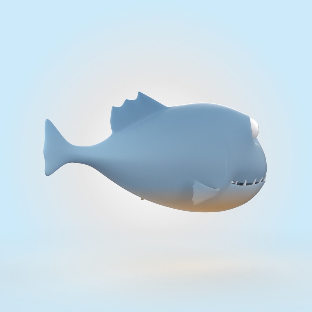 Piranha 3D Model - TurboSquid 1949024