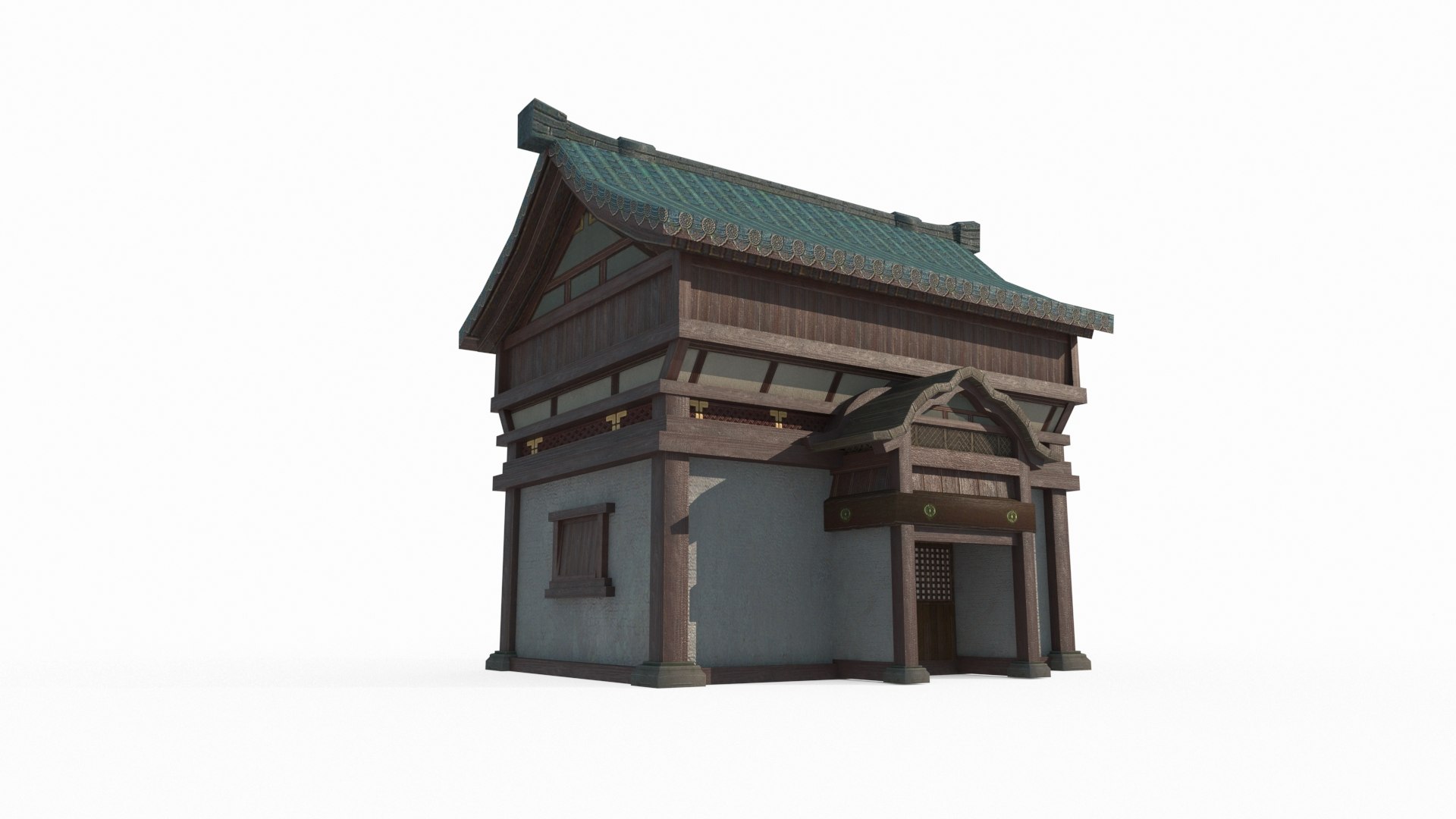 3D Asian Ancient Architecture Store - TurboSquid 2159119