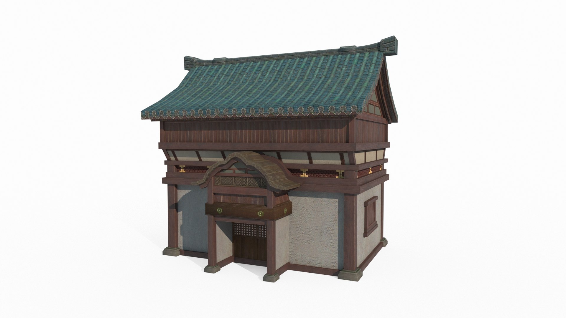 3D Asian Ancient Architecture Store - TurboSquid 2159119