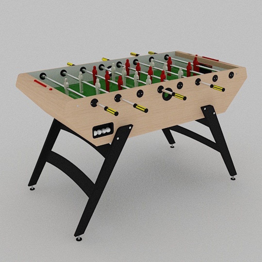 Garlando 5000 Football Table 3d Model
