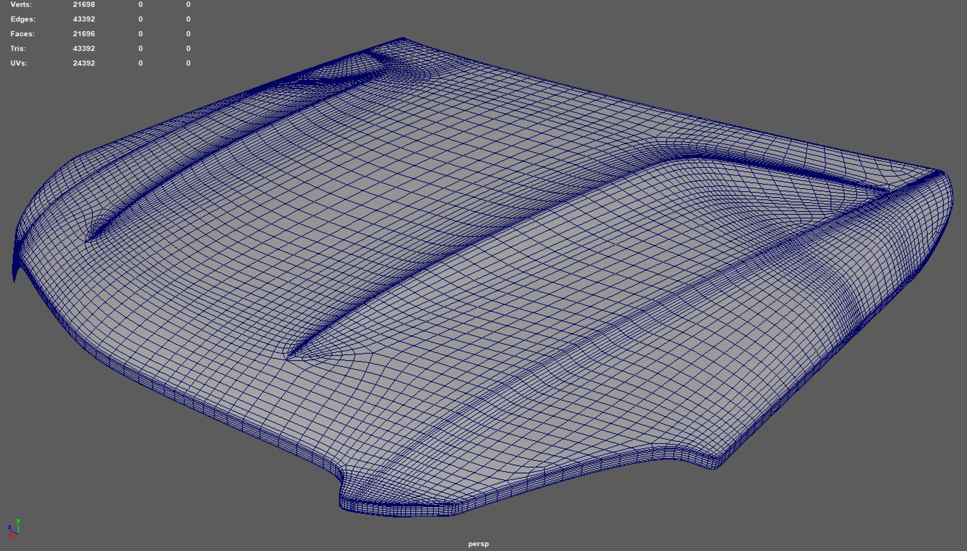 3D Car Bonnet 06 - TurboSquid 1977590