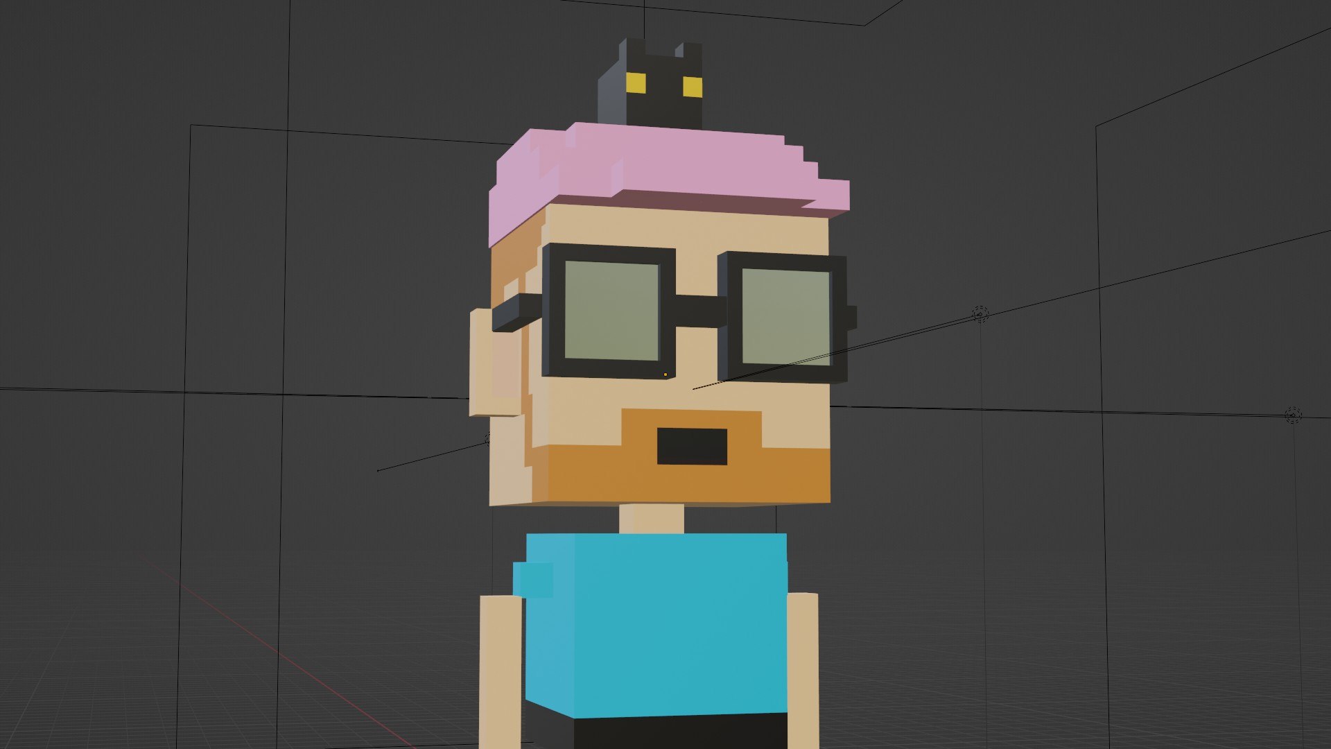 3D Model Guy With A Cat - TurboSquid 1973031
