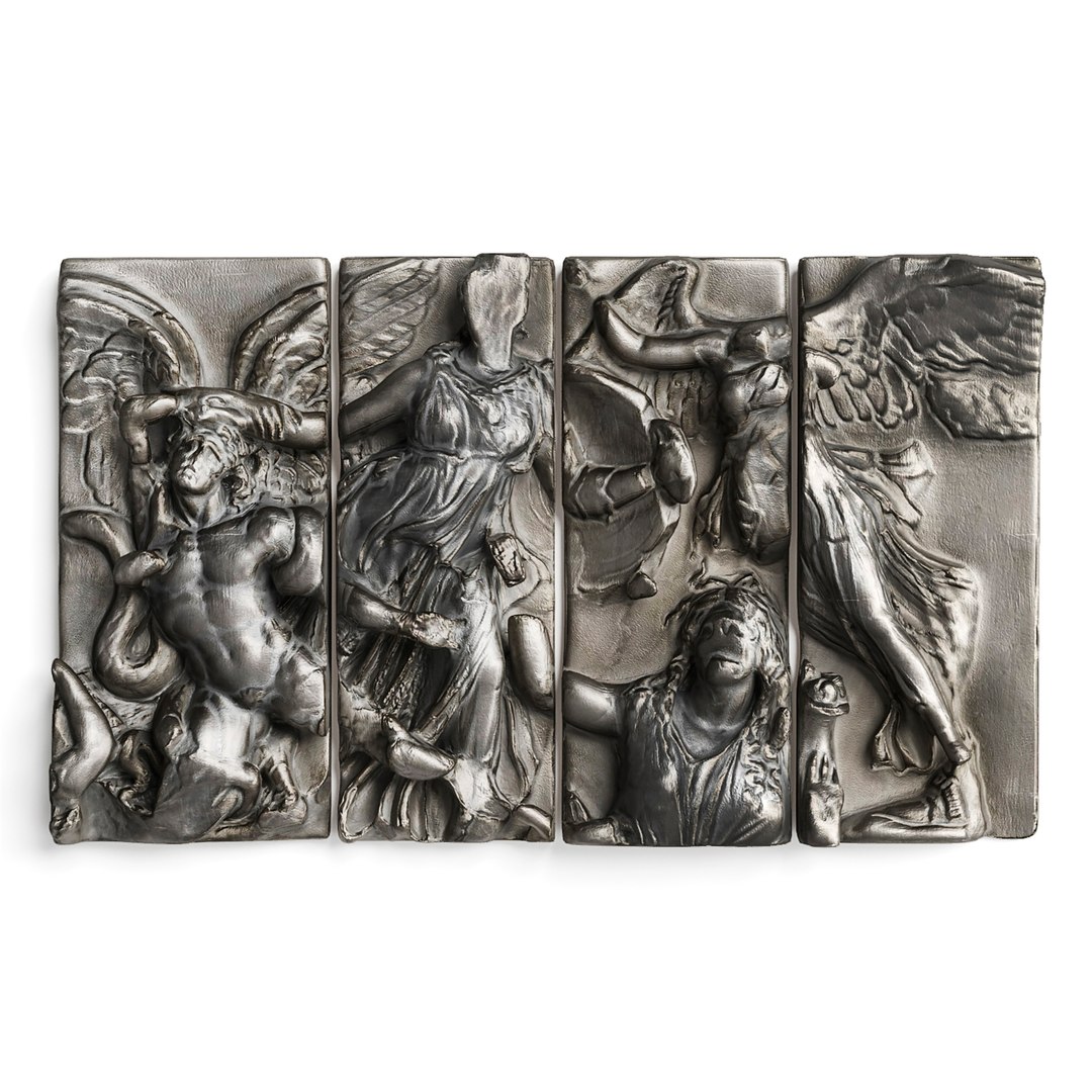 Angels Wall Relief 3D - TurboSquid 1902699