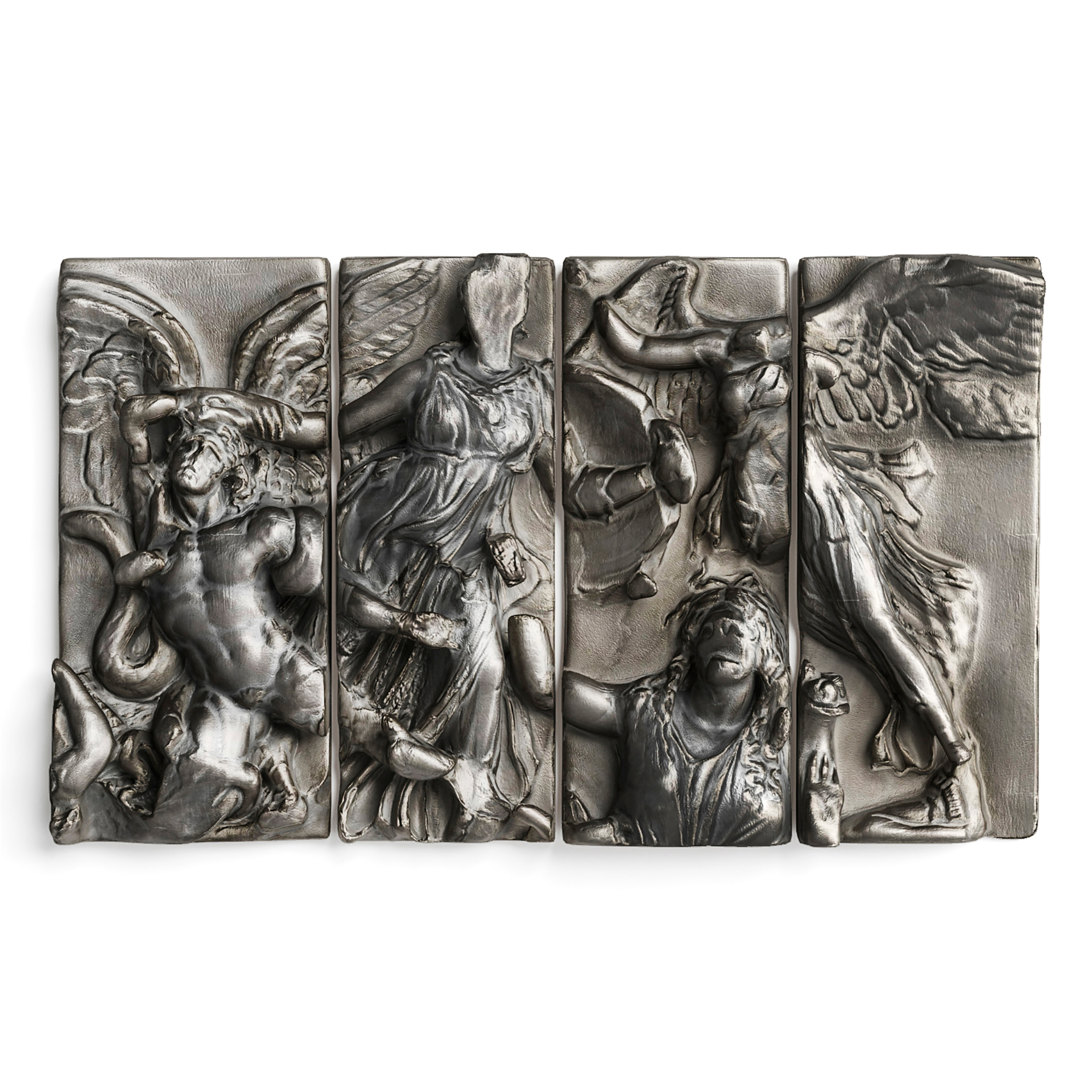 Angels wall relief 3D - TurboSquid 1902699