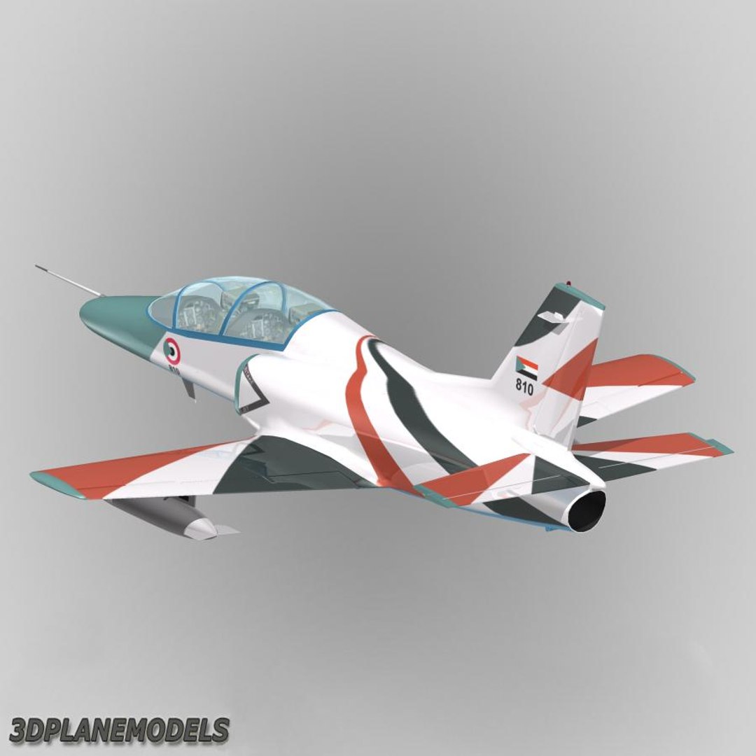 3d Training Jet K-8 Karakorum Model