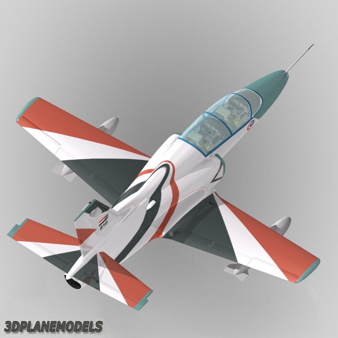 3d Training Jet K-8 Karakorum Model