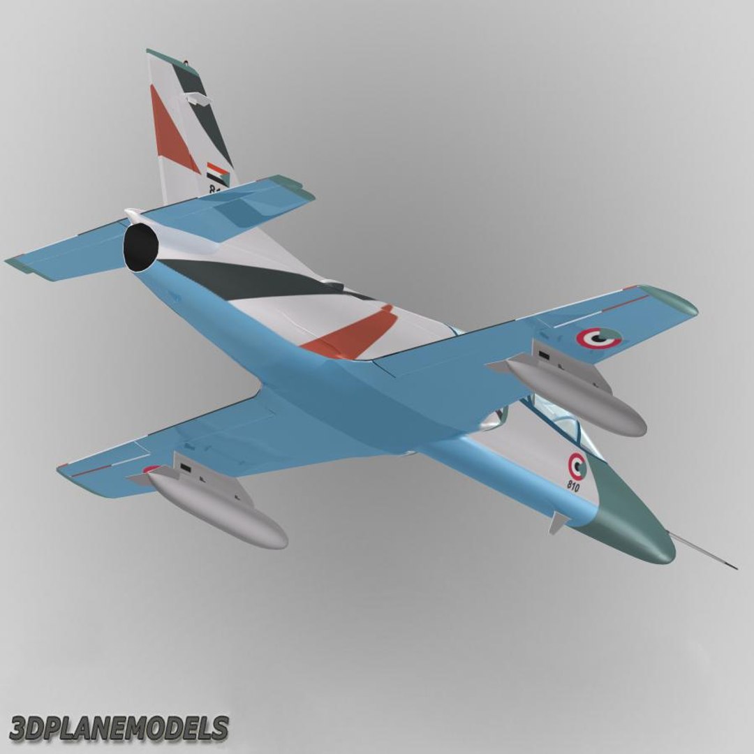 3d Training Jet K-8 Karakorum Model