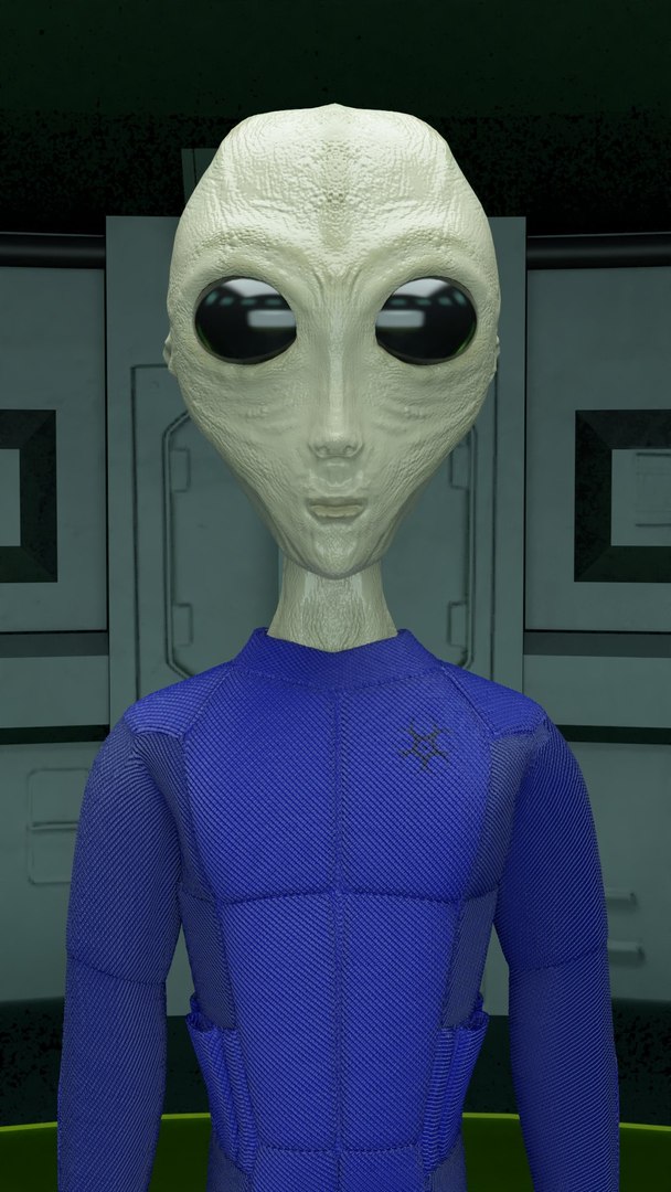 Alien Skeleton 3D Model - TurboSquid 2013078