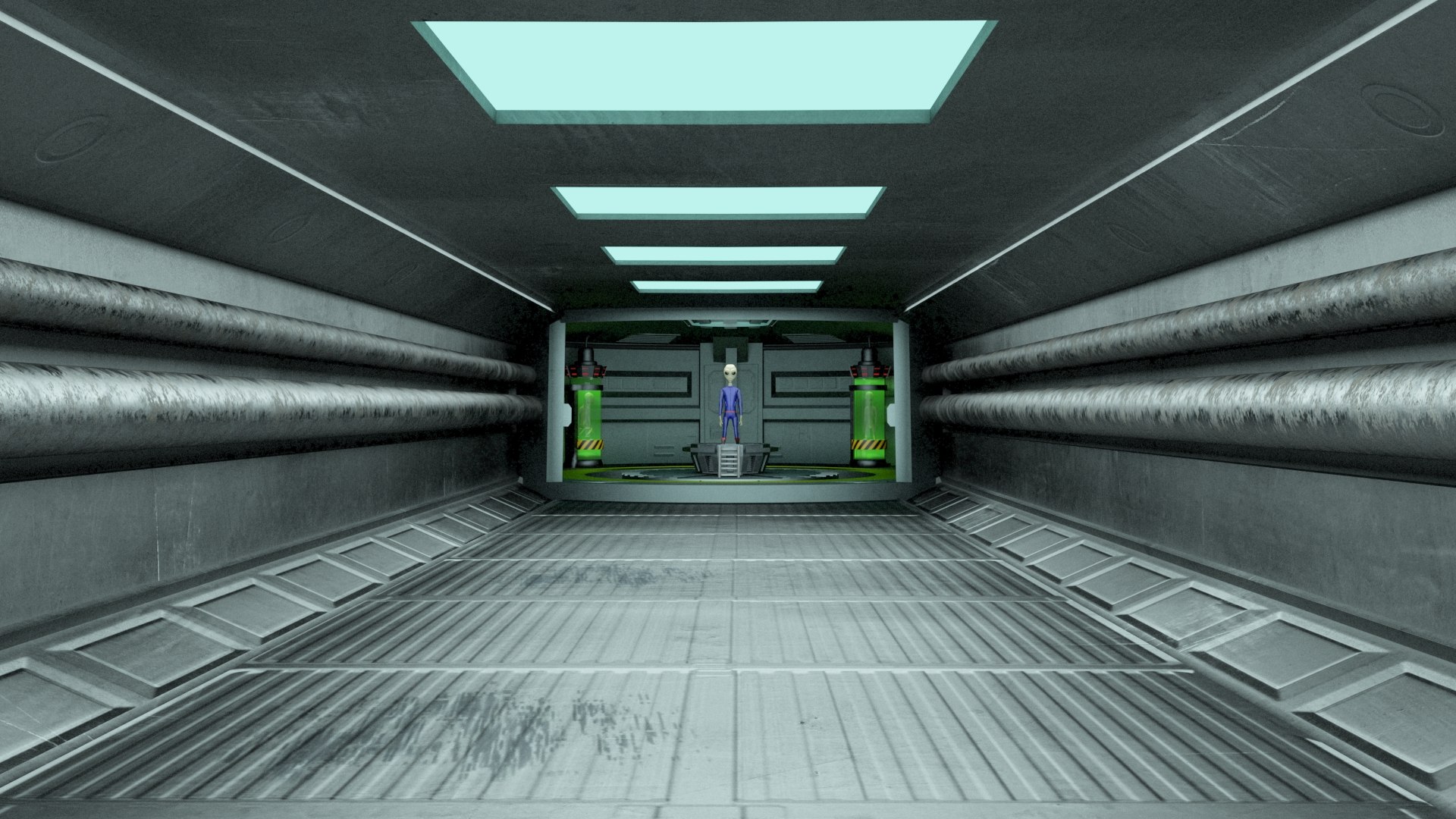 Alien Skeleton 3D Model - TurboSquid 2013078