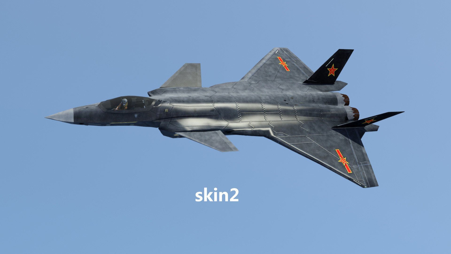 High Quality J20 Jet Fighter 3D Model - TurboSquid 1923109