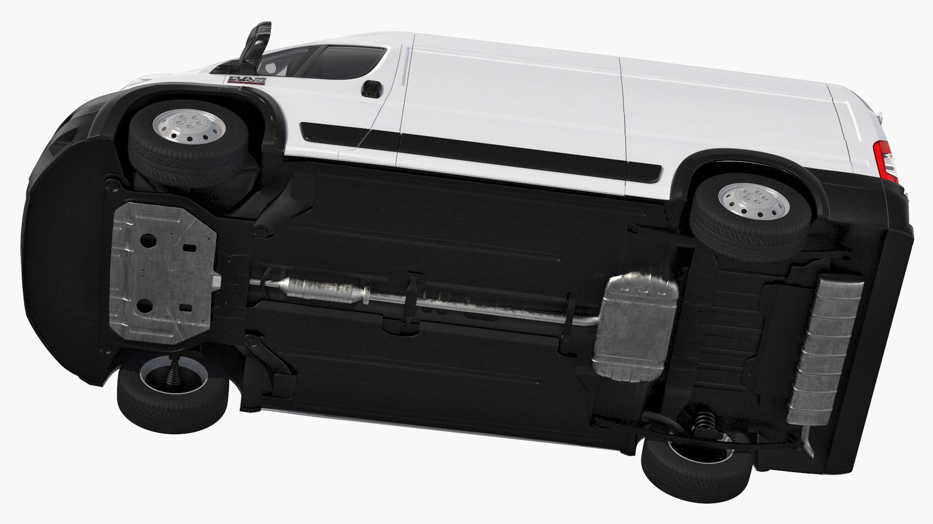 2022 RAM Promaster 136 Simple Interior 3D - TurboSquid 2065878