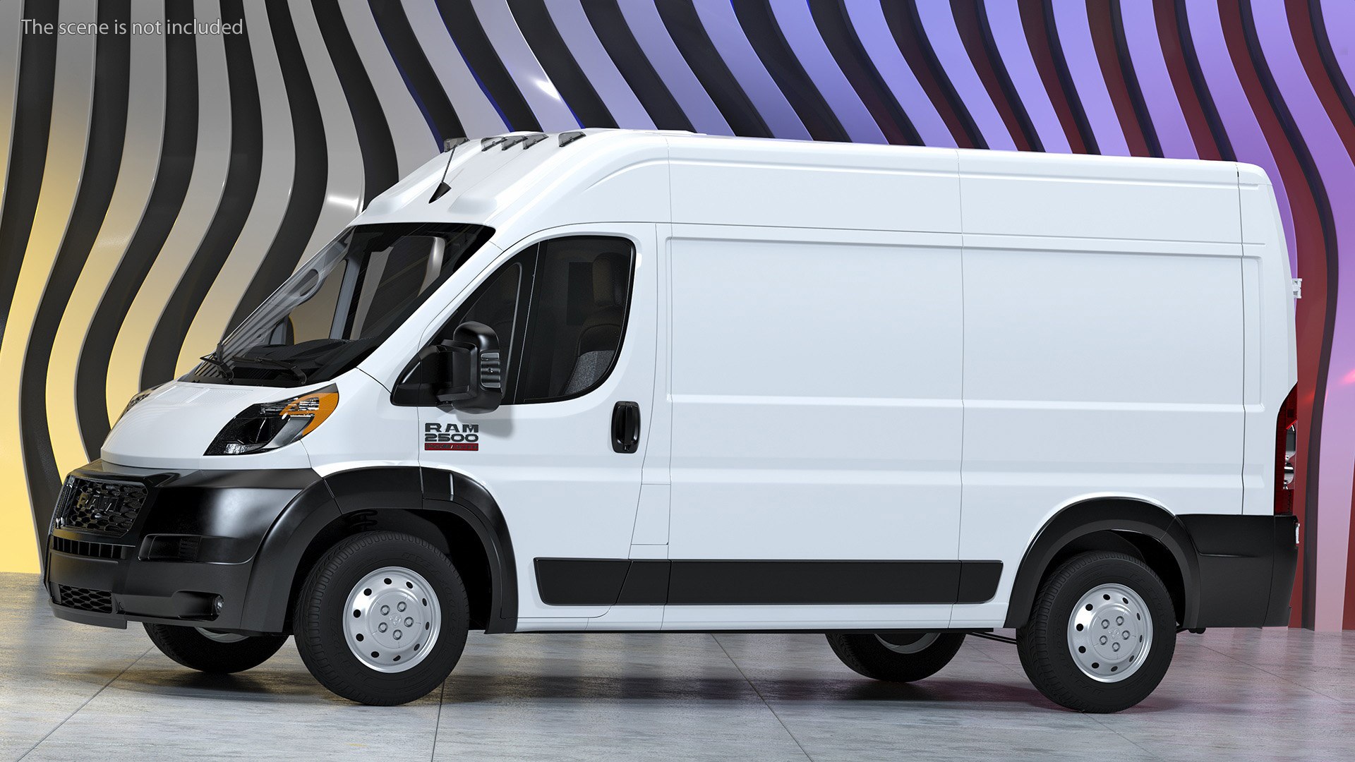2022 RAM Promaster 136 Simple Interior 3D - TurboSquid 2065878