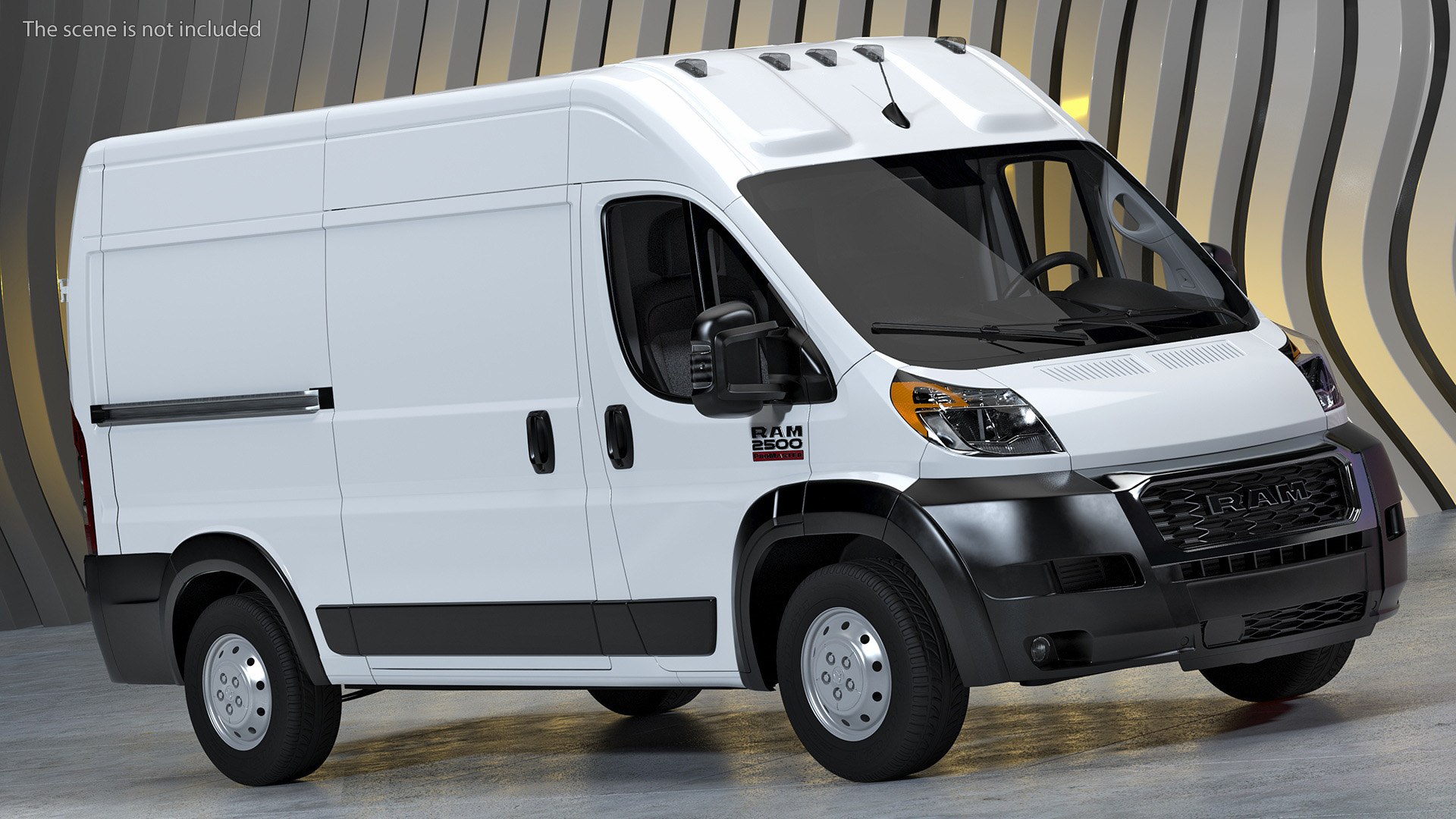 2022 RAM Promaster 136 Simple Interior 3D - TurboSquid 2065878