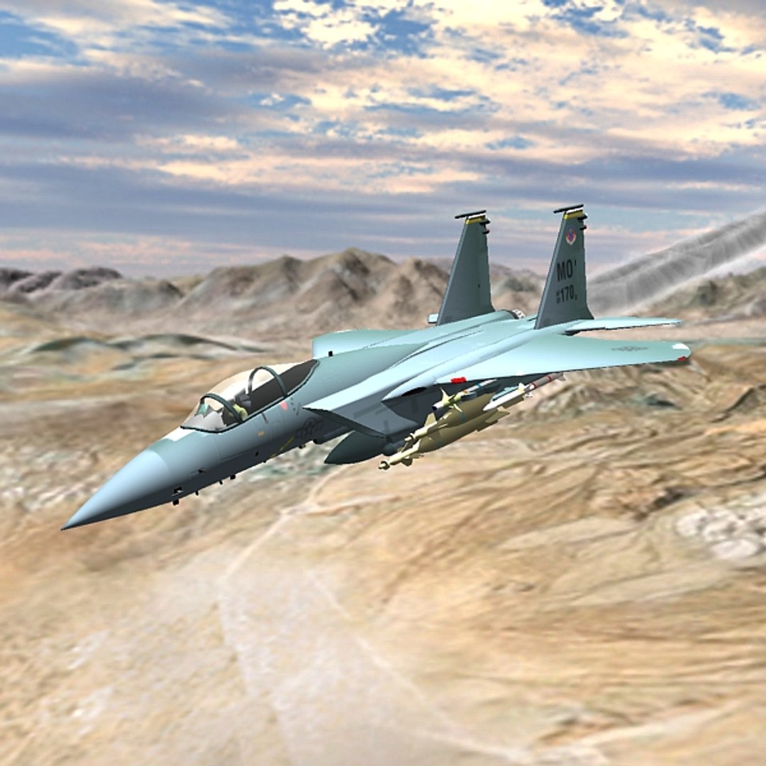 f-15 c eagle - 3d max