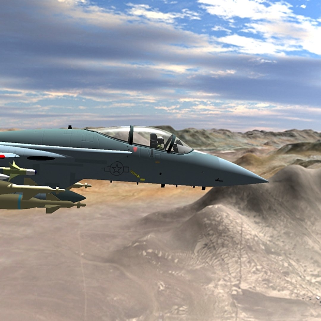 f-15 c eagle - 3d max
