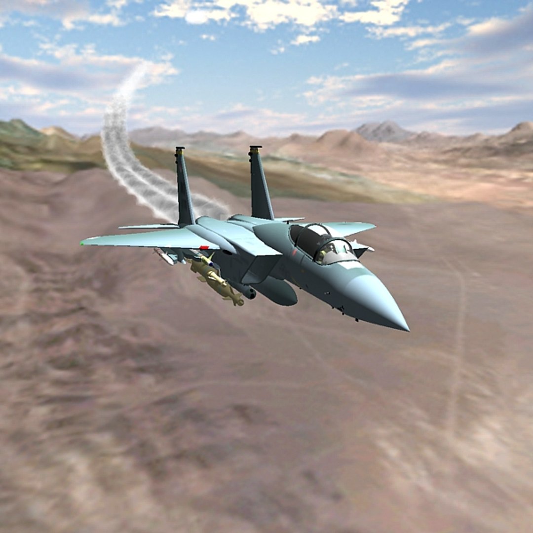 f-15 c eagle - 3d max