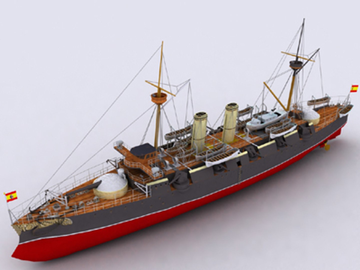 3d Model Vizcaya Ships