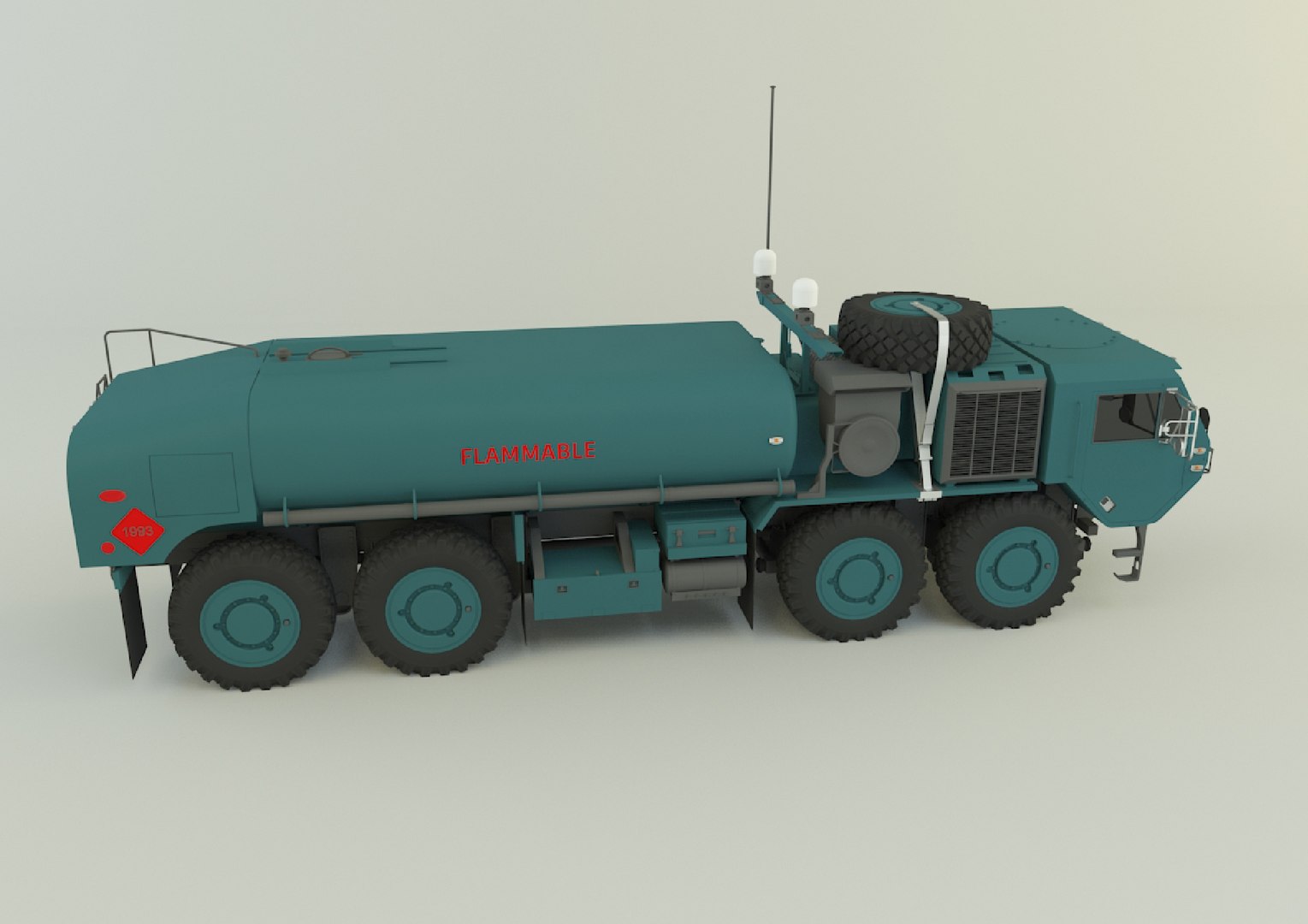 3D Model ASSY HEMTT A4 Tanker - TurboSquid 1868091