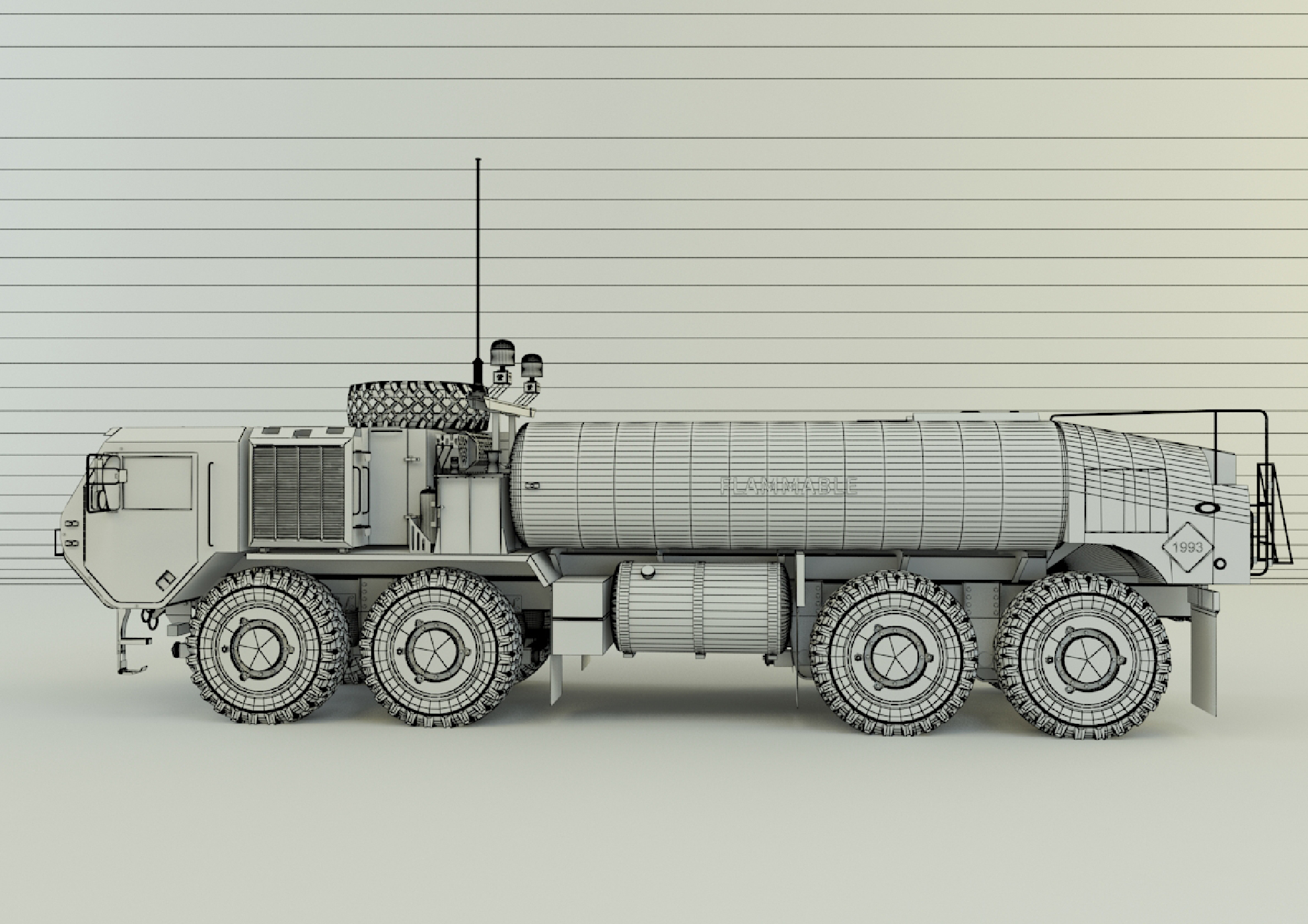 3D model ASSY HEMTT A4 tanker - TurboSquid 1868091