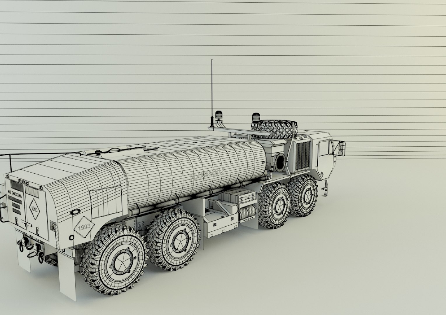 3D Model ASSY HEMTT A4 Tanker - TurboSquid 1868091