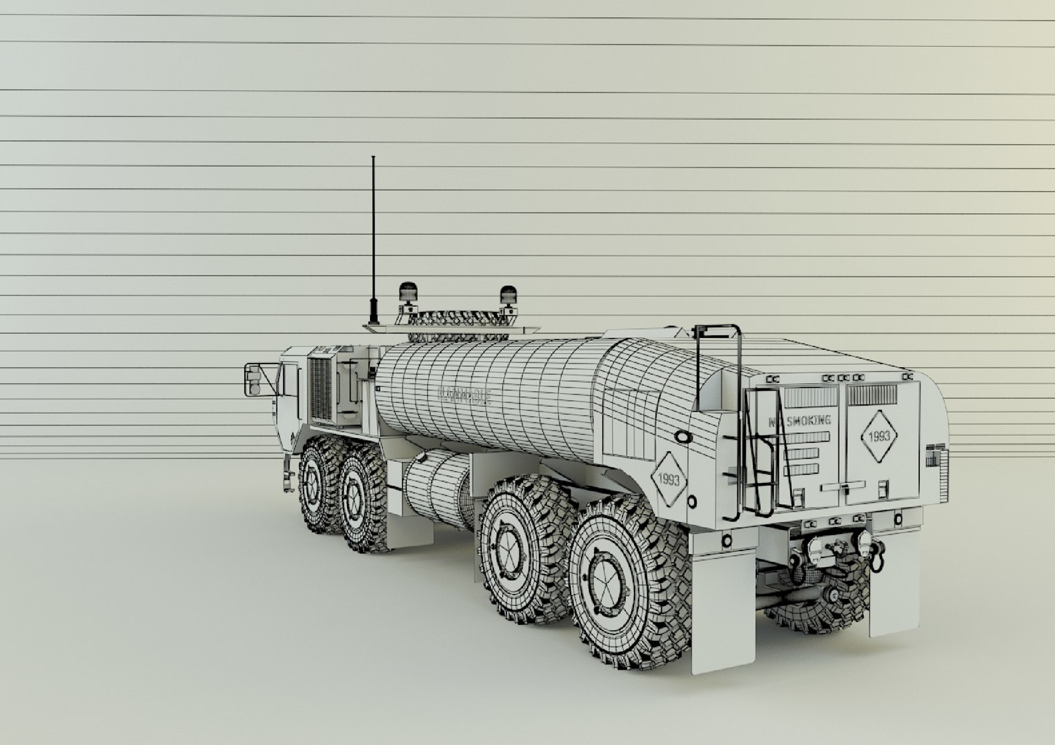 3D Model ASSY HEMTT A4 Tanker - TurboSquid 1868091