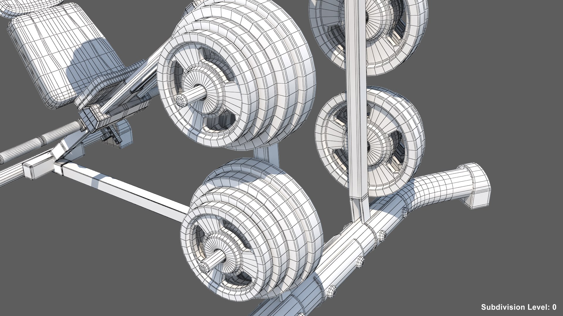 Leg Press 3D Model - TurboSquid 1462933