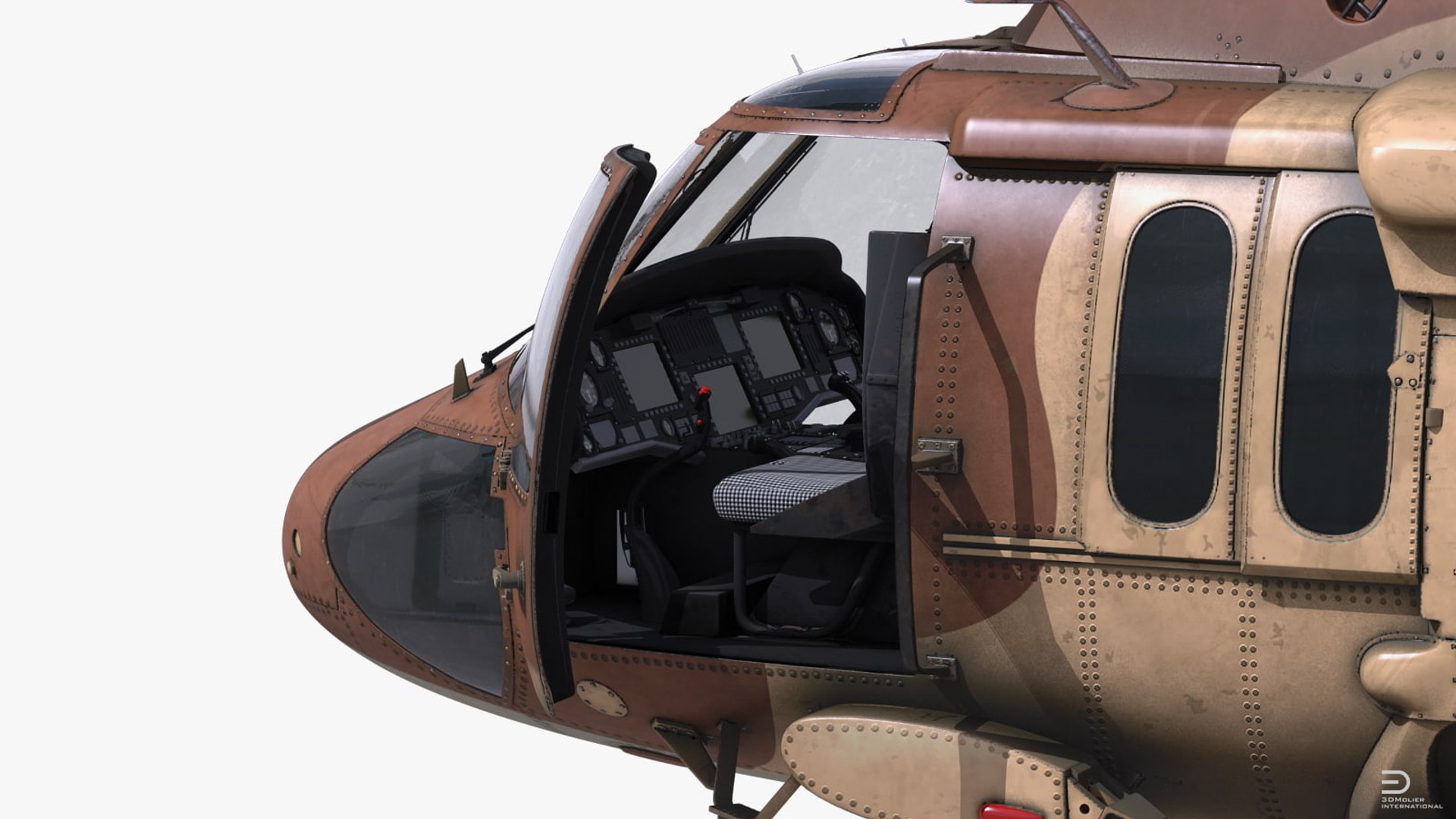 3D Sikorsky Military Rigged Helicopters - TurboSquid 1201001