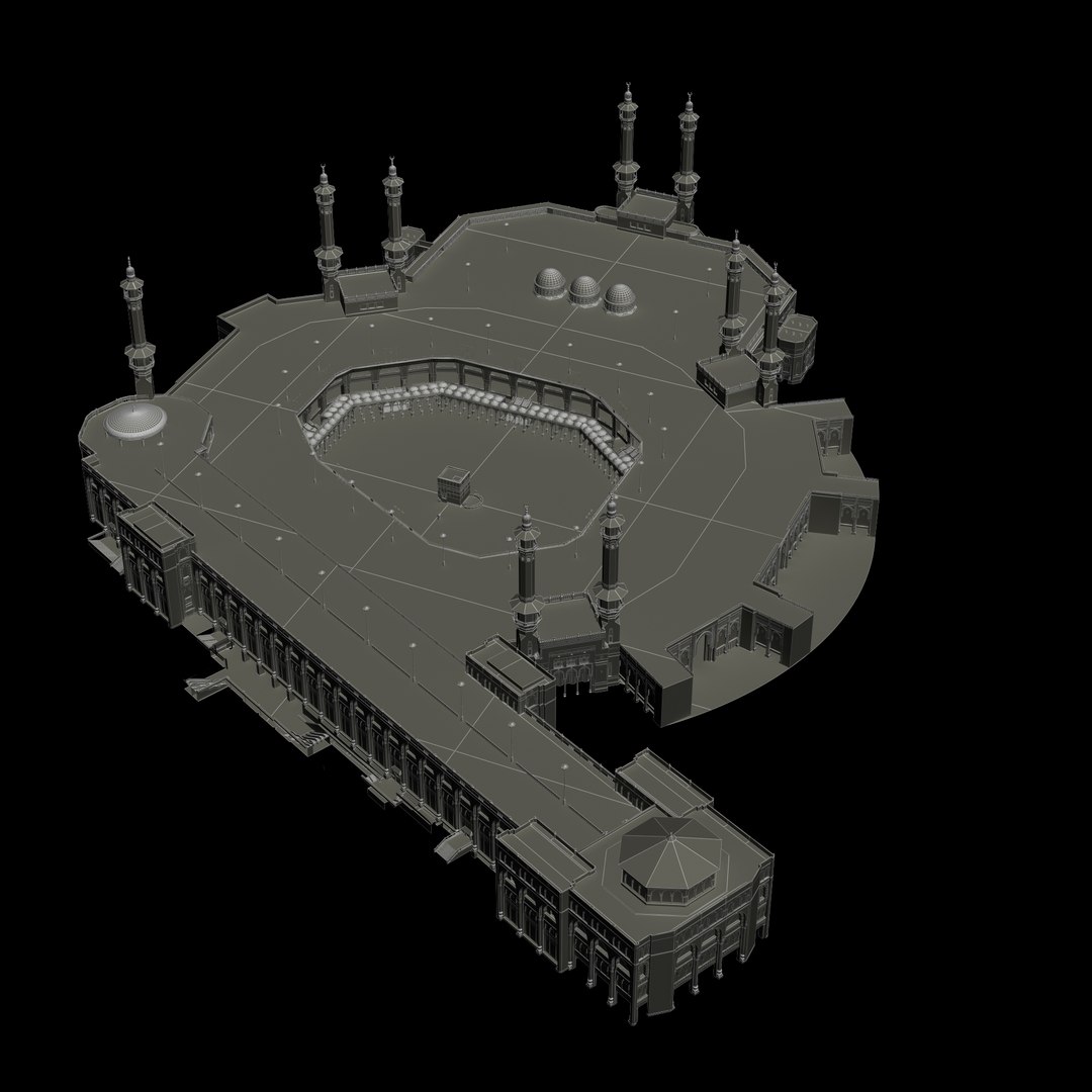 Obj Masjid Al-haram Haram Mosque
