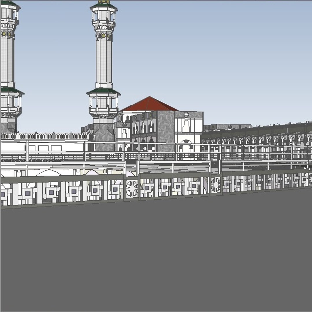 Obj Masjid Al-haram Haram Mosque