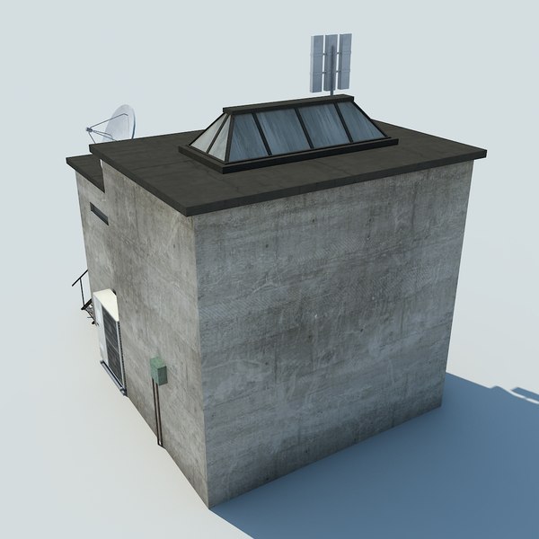 nyc roof rooftop 3d model