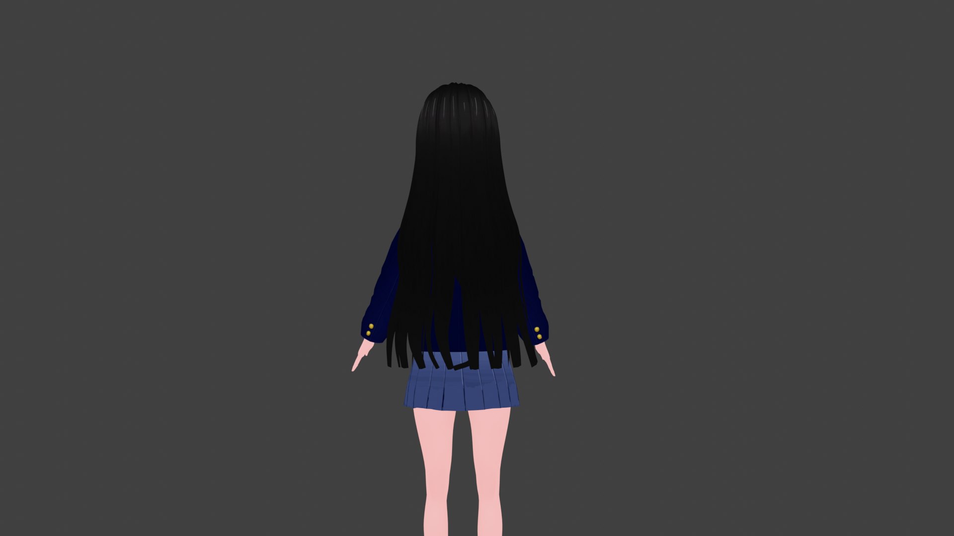 3D Akiyama Mio - TurboSquid 2019870