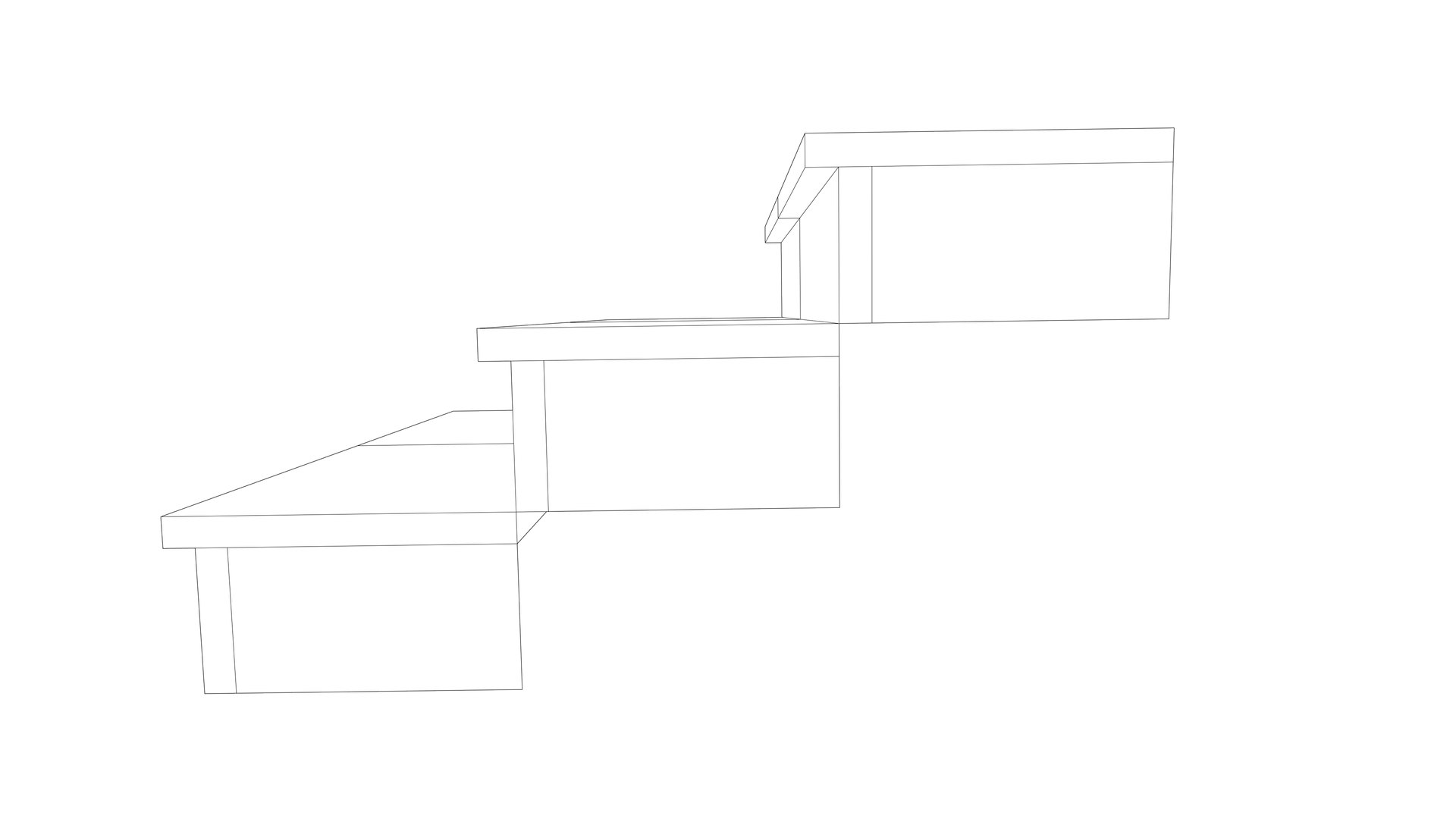 Free 3D The Stairs Lowpoly - TurboSquid 2307166