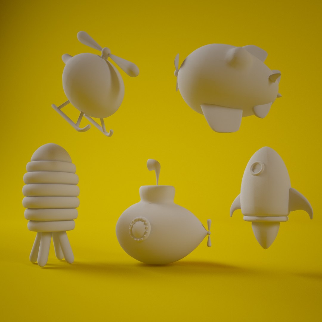 Cartoon Toy C4d