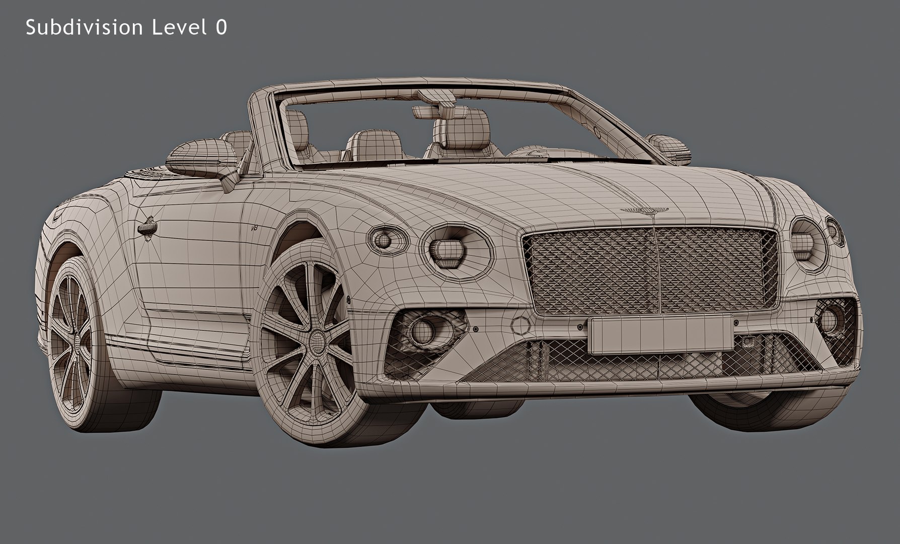 2020 bentley continental gt 3D model - TurboSquid 1414176