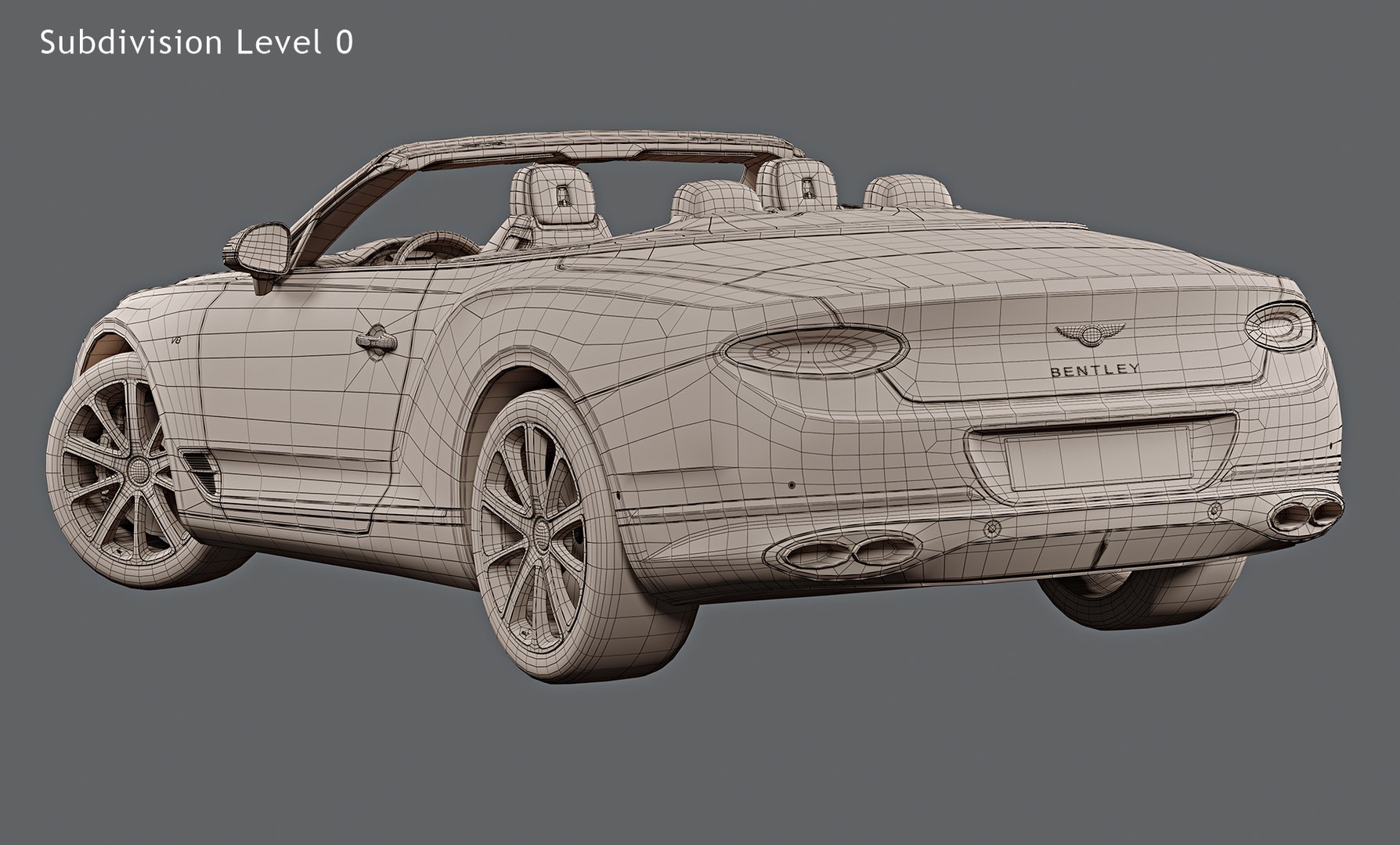 2020 bentley continental gt 3D model - TurboSquid 1414176