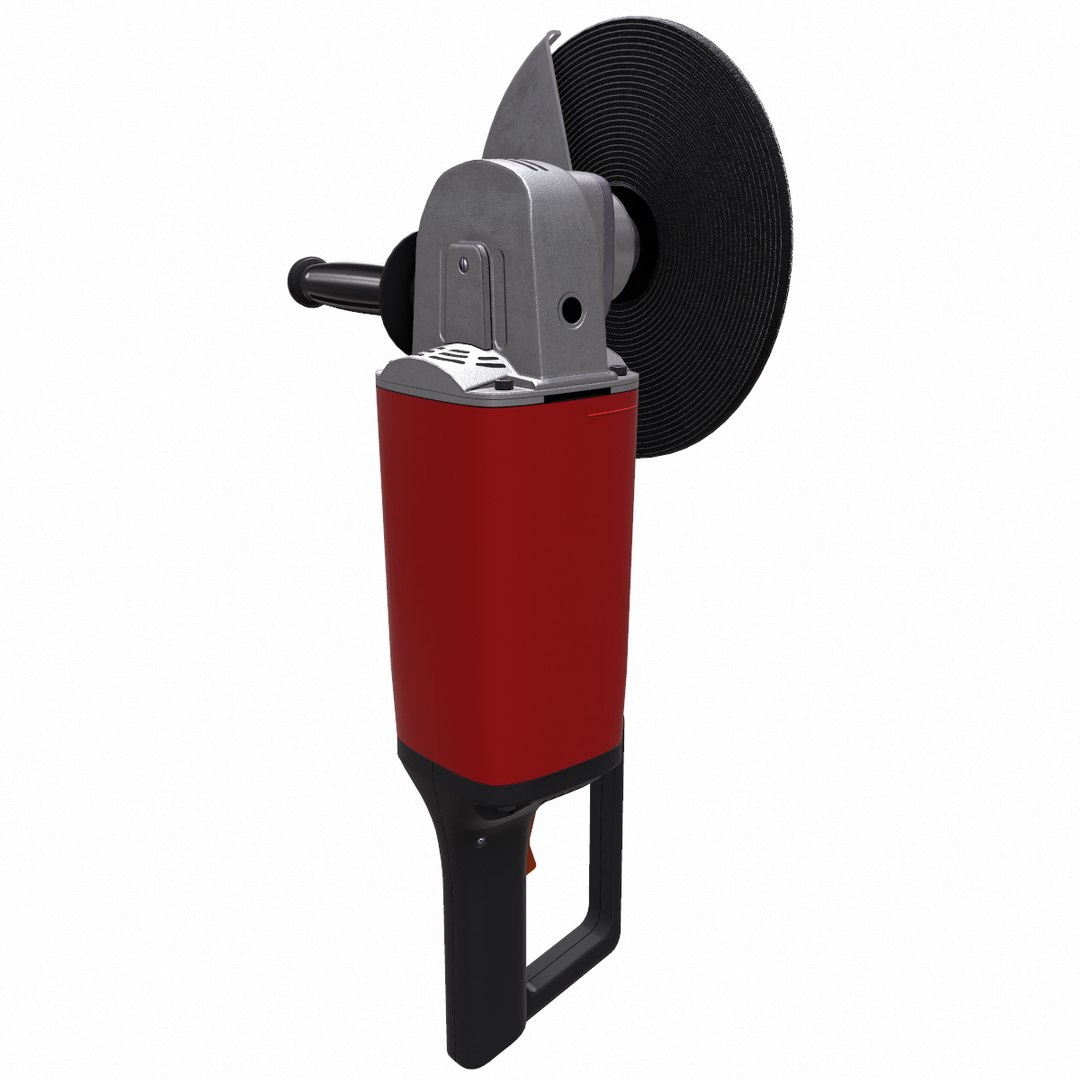 3D Angle Grinder Low Poly Model - TurboSquid 2391136