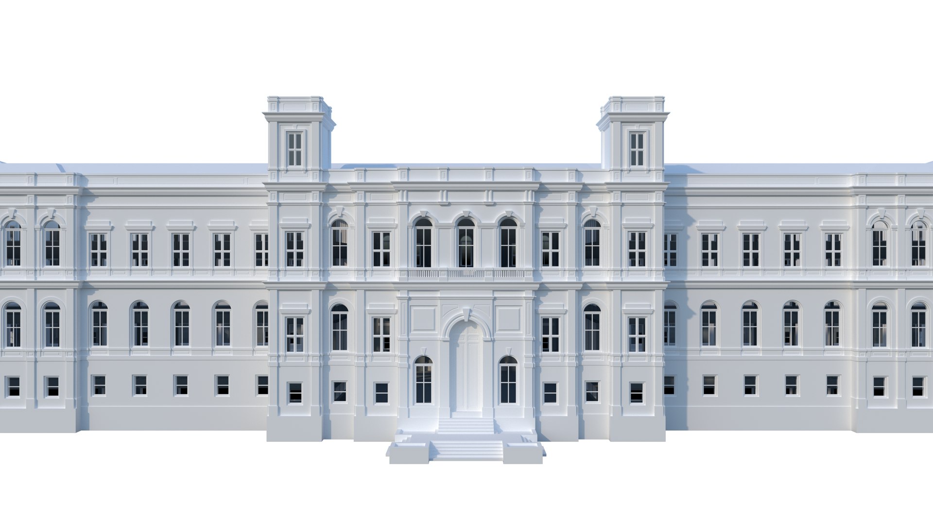3D Istanbul Technical University Faculty Of Management Building No-1 ...