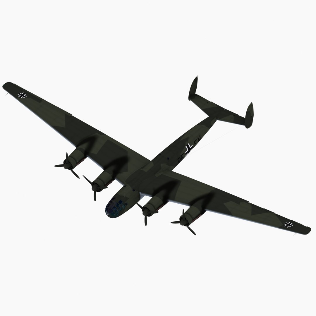 Strategic Bomber Prototype V1 3d Model