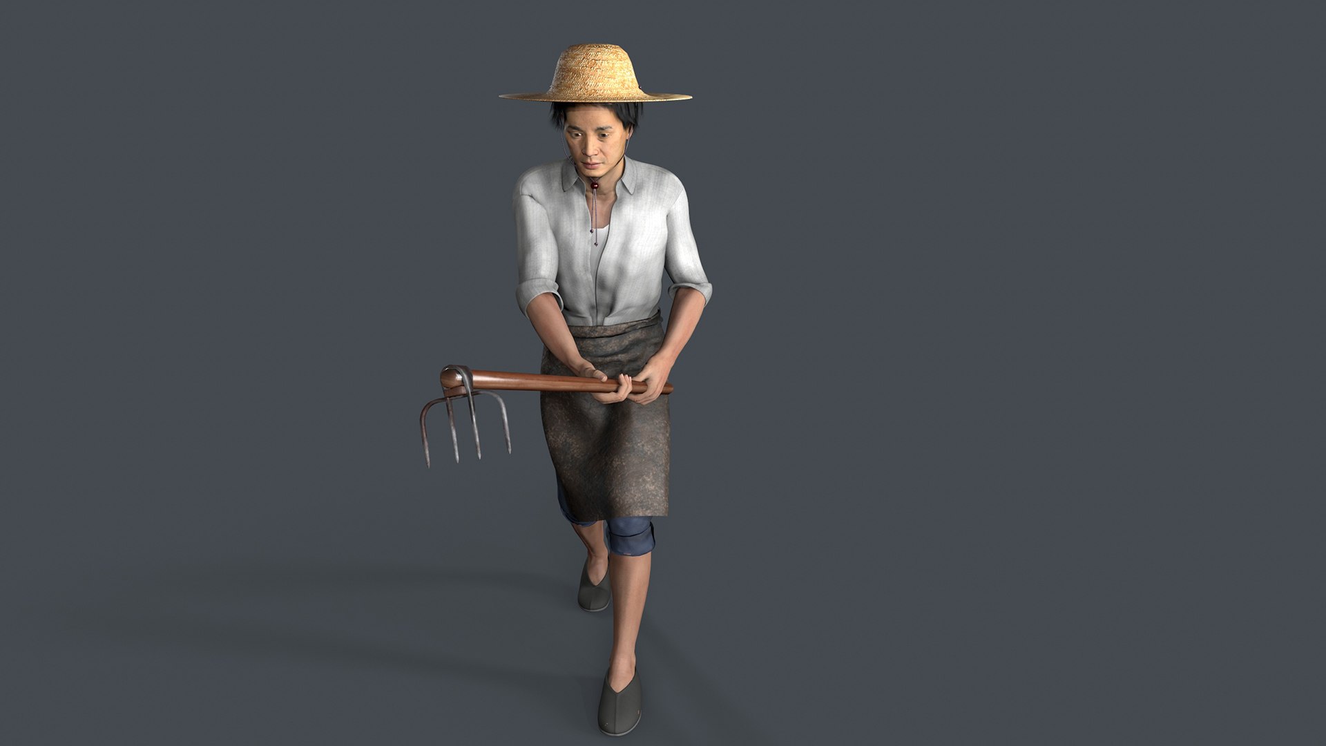 Farmer 3D Model - TurboSquid 2195210
